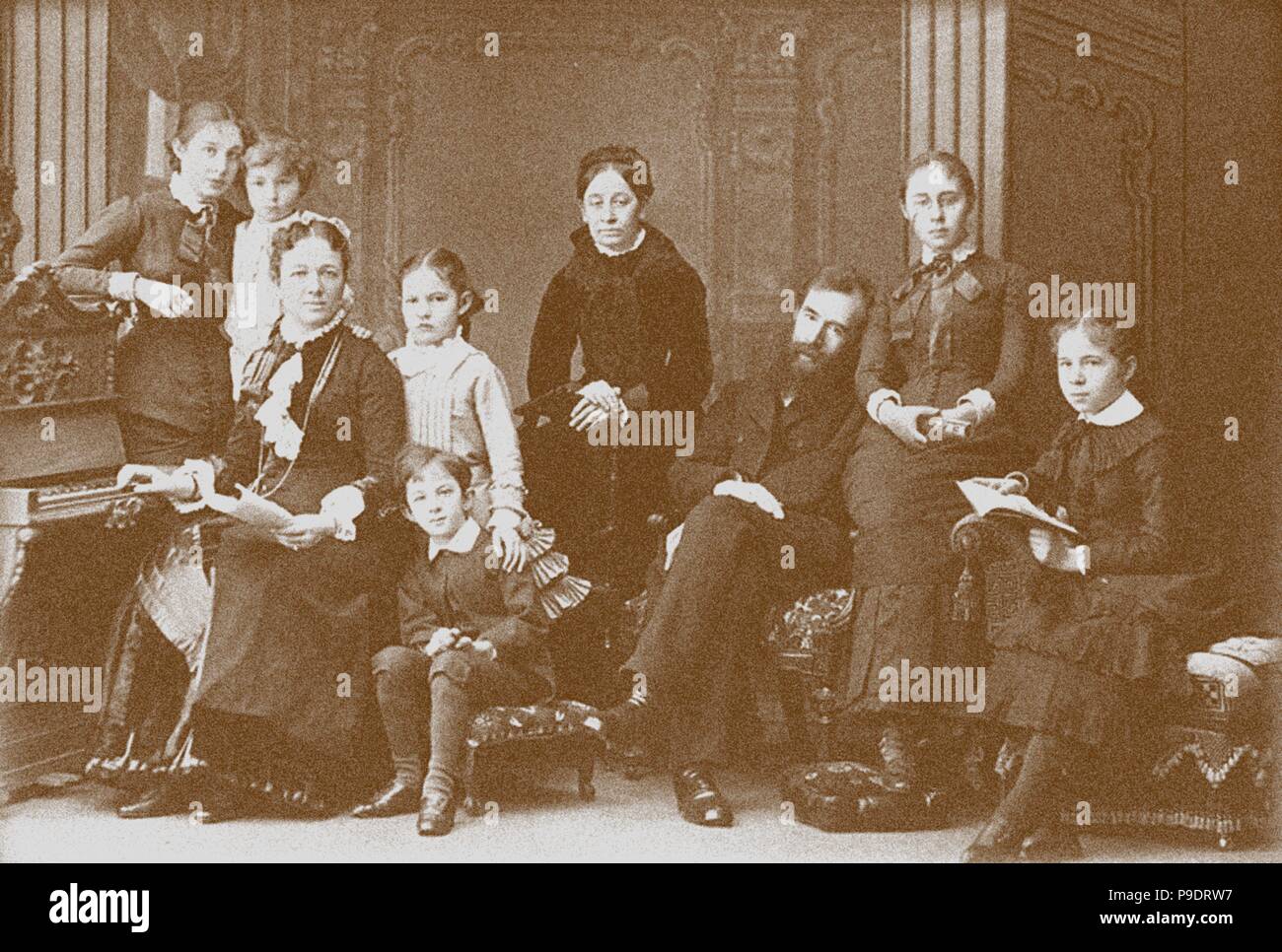 The Family of the collector, patron and founder of the gallery Pavel ...