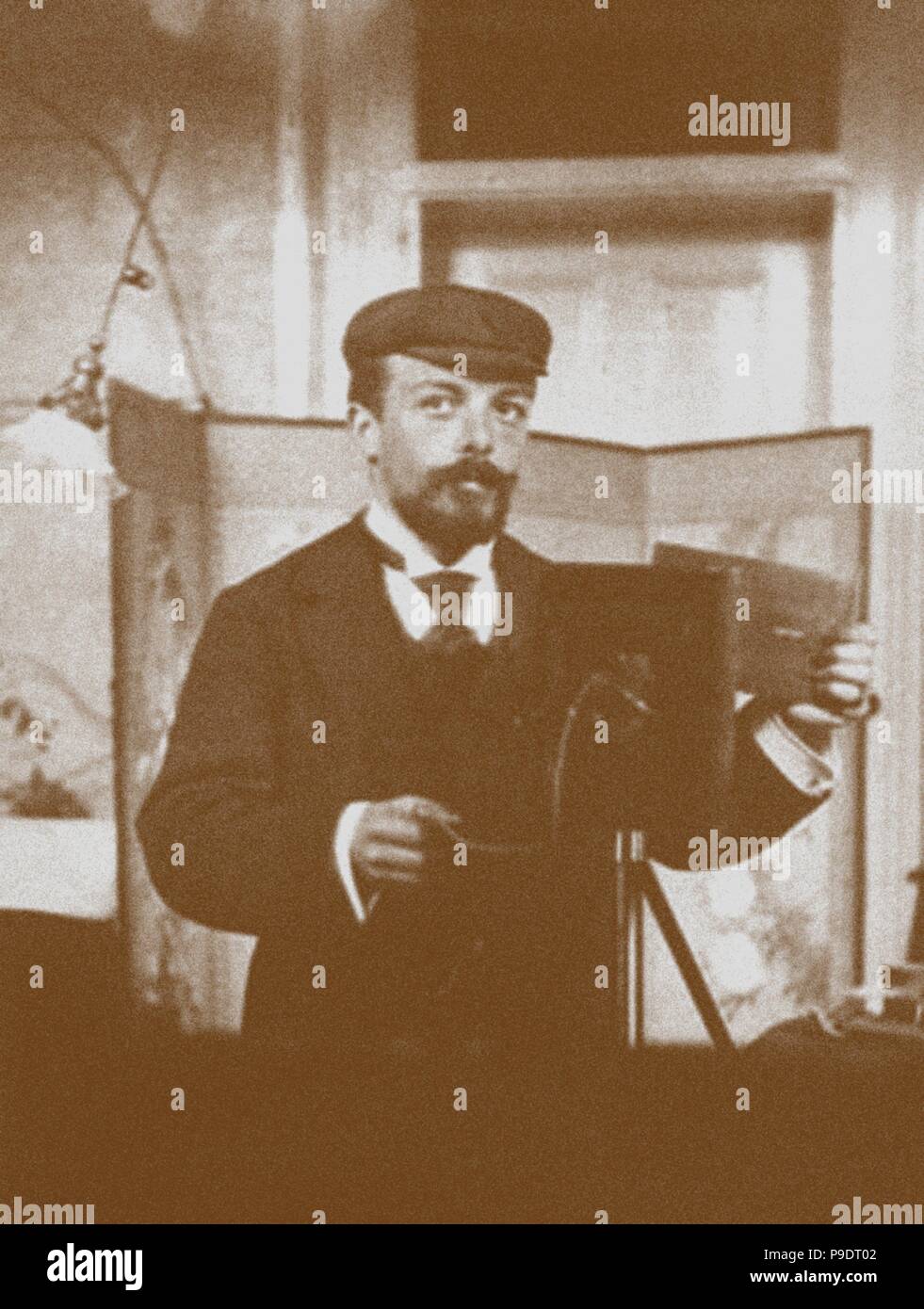 Self-portrait. Museum: PRIVATE COLLECTION Stock Photo - Alamy