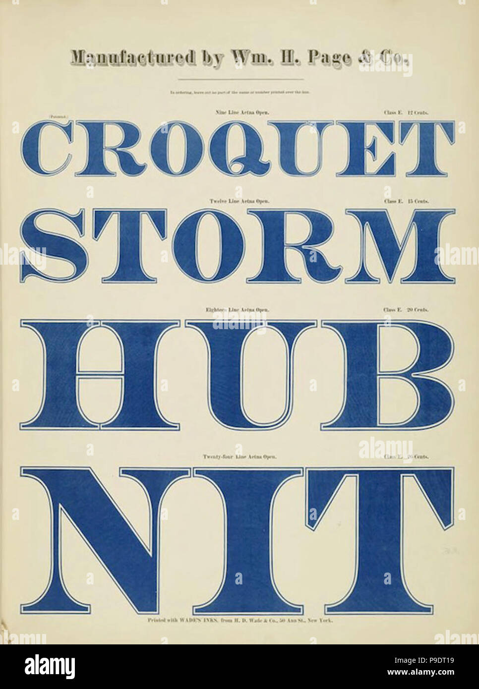 Poster font vector typography type hi-res stock photography and images ...