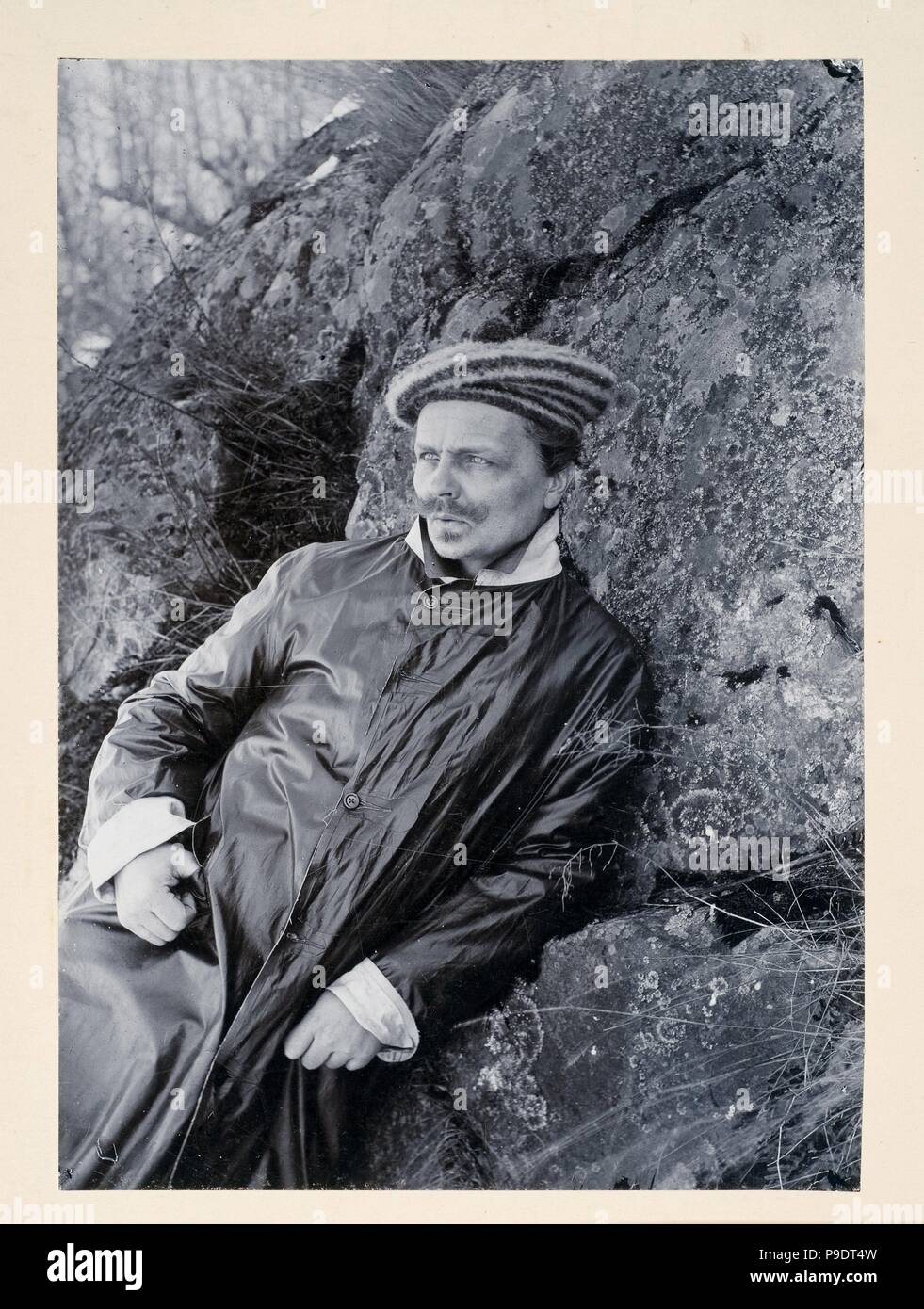 August Strindberg. Museum: Kungliga biblioteket, Stockholm Stock Photo ...