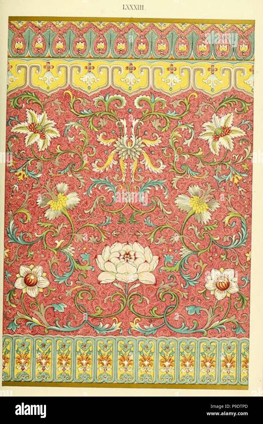 vintage chinese pattern Stock Photo - Alamy