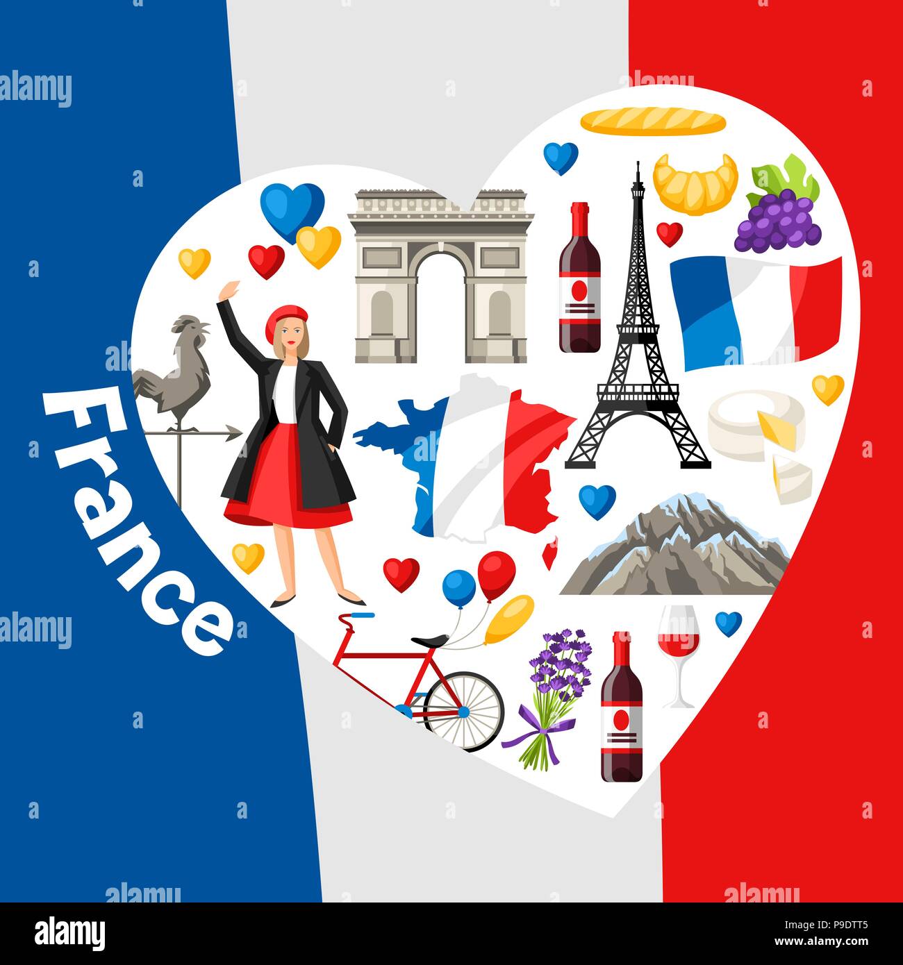 France background design Stock Vector Image & Art - Alamy