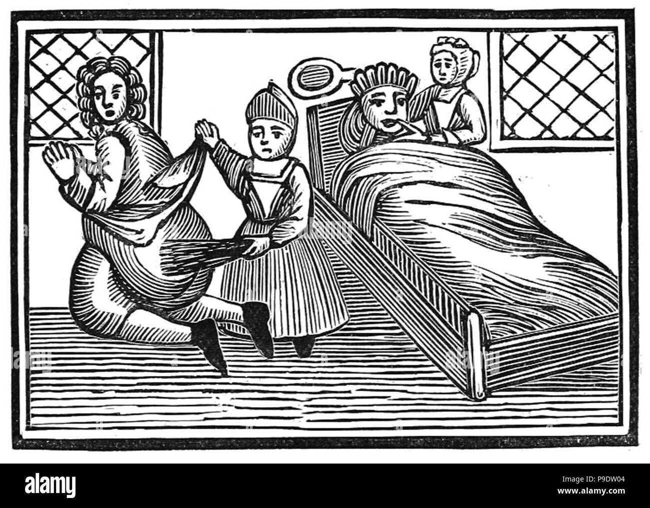 vintage woodcut illustration Stock Photo - Alamy