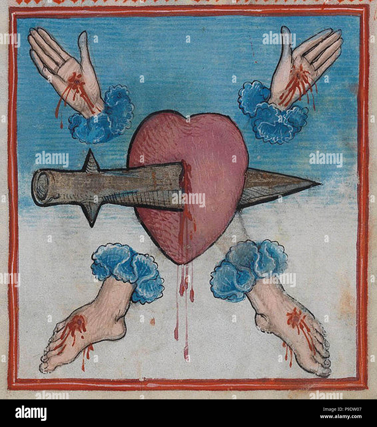 Vintage medieval artwork Stock Photo - Alamy