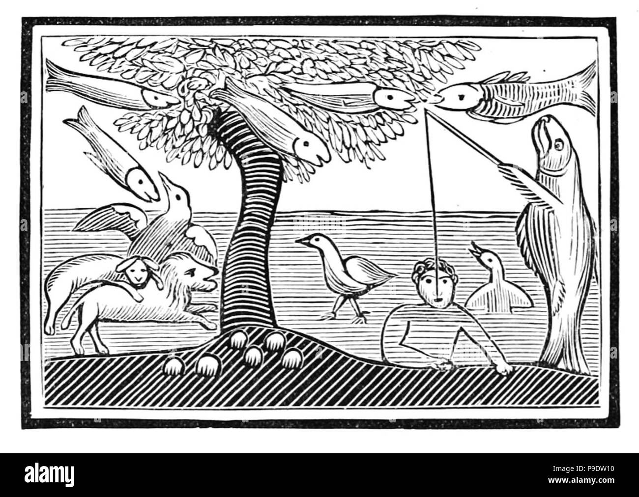 vintage woodcut illustration Stock Photo - Alamy