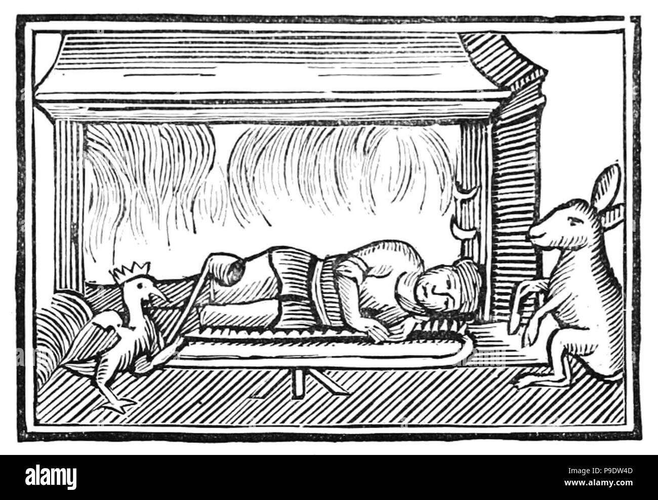 vintage woodcut illustration Stock Photo - Alamy