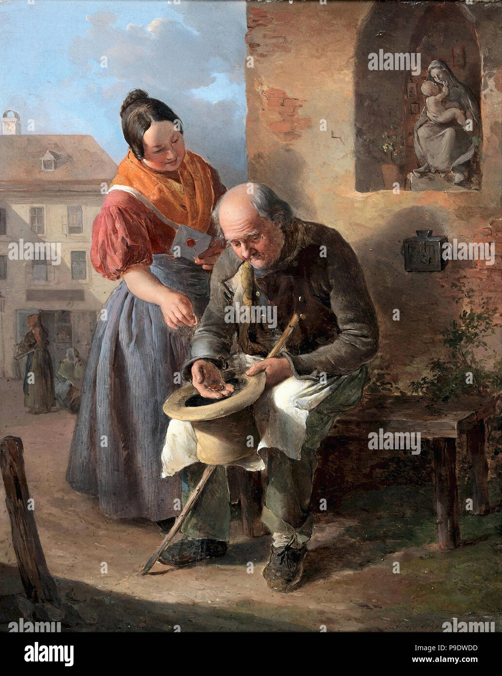 Ritter Eduard - the Last Penny Stock Photo - Alamy