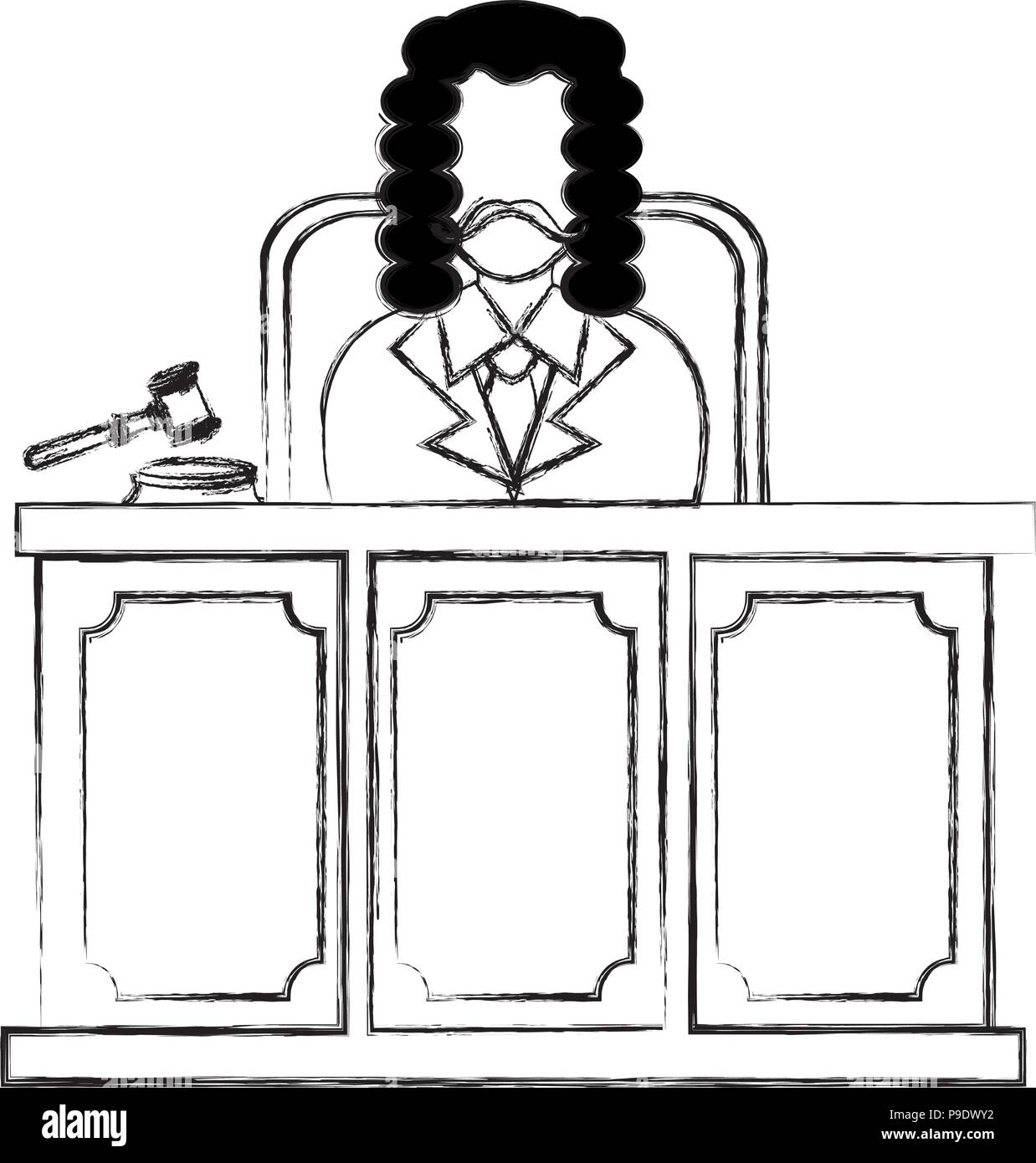 Judge Podium High Resolution Stock Photography and Images - Alamy