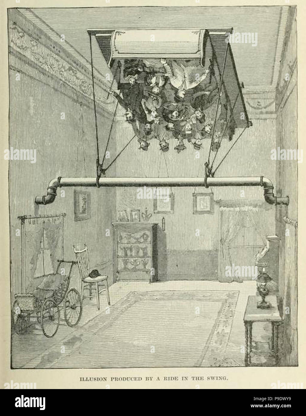 vintage magic trick Stock Photo - Alamy