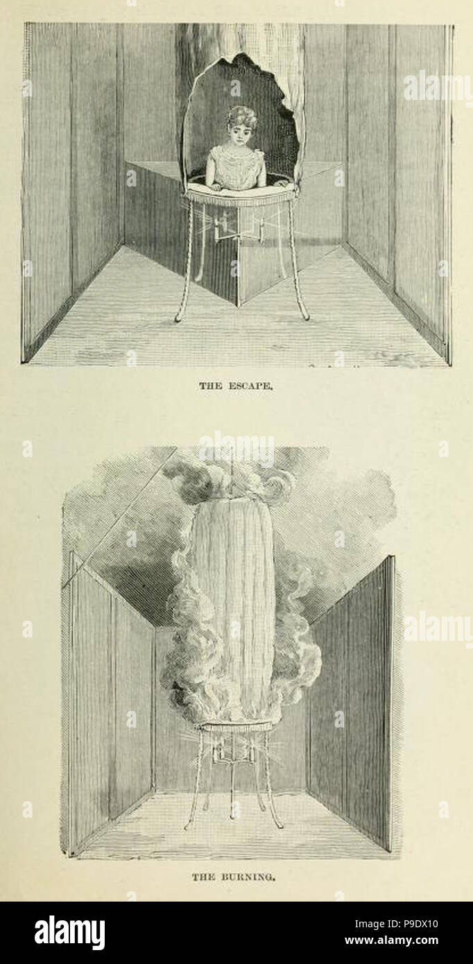 vintage magic trick Stock Photo - Alamy