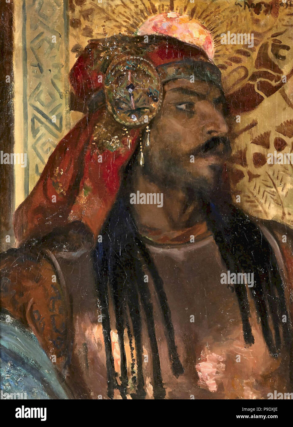 Rochegrosse Georges Antoine - Chef Oriental Stock Photo - Alamy