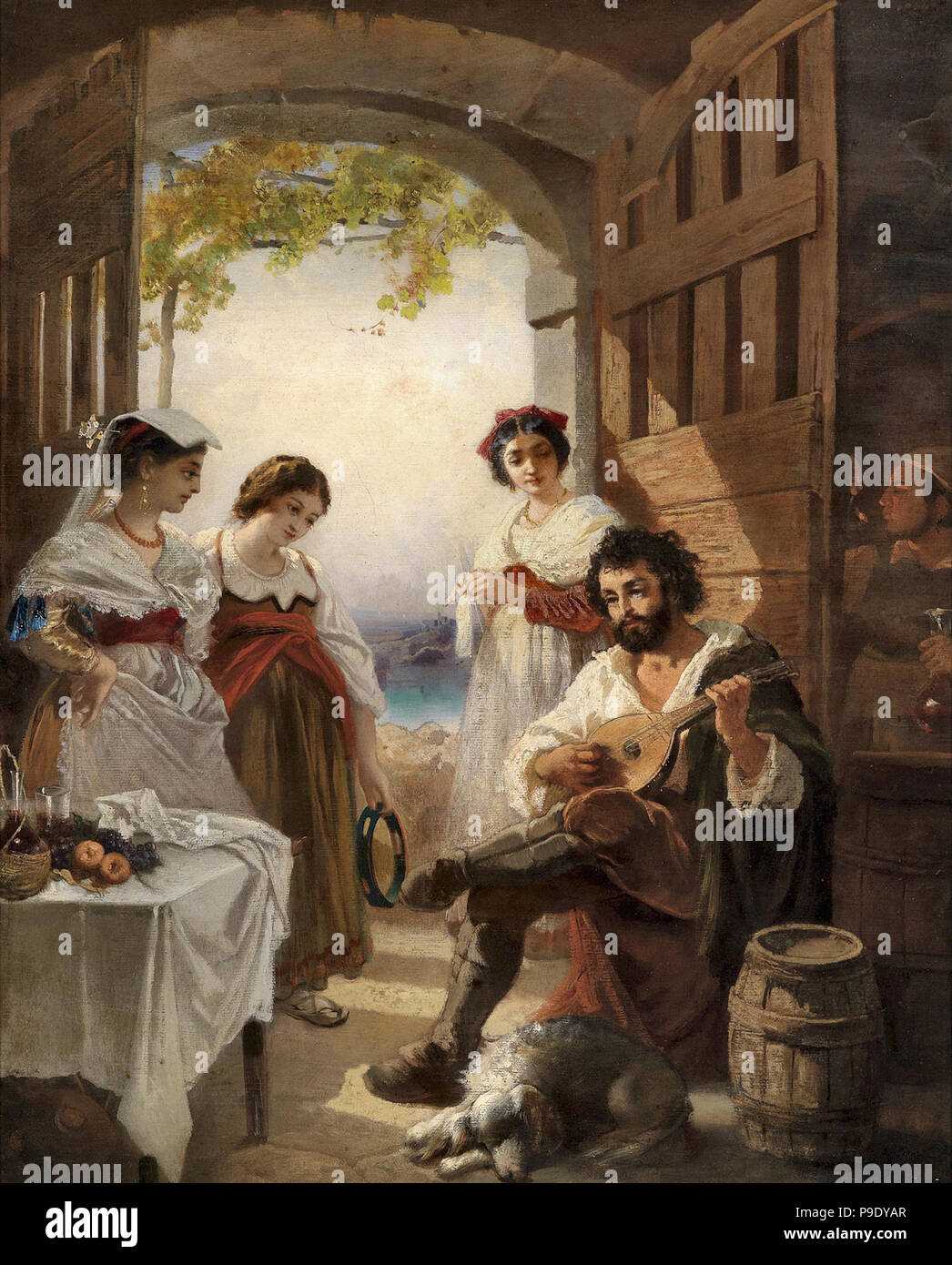 Neapolitan painter hi-res stock photography and images - Alamy