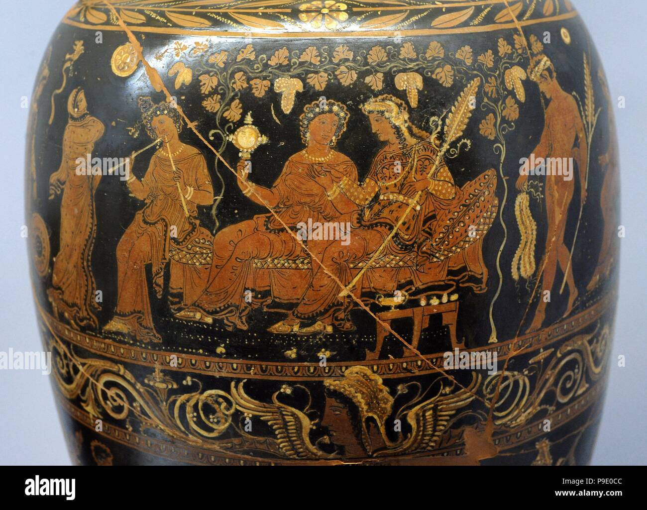 Greek banquet symposion hi-res stock photography and images - Alamy