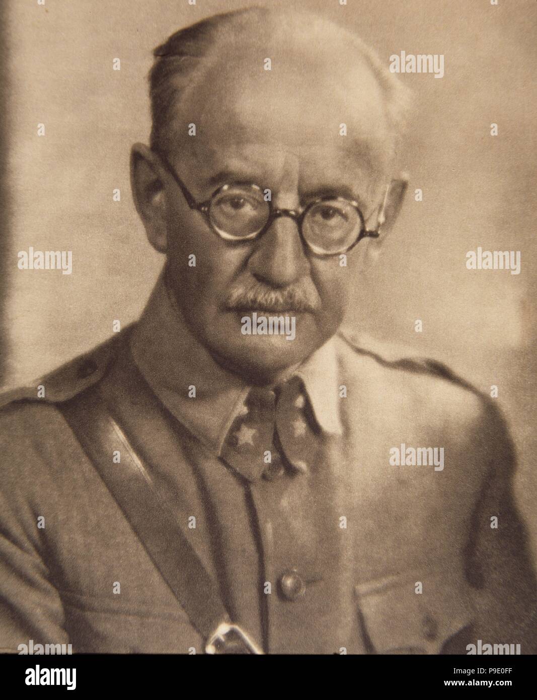 VIGON , JUAN MILITAR ESPAÑOL. COLUNGA 1880 - 1955 REPRODUCCION FOTO ...