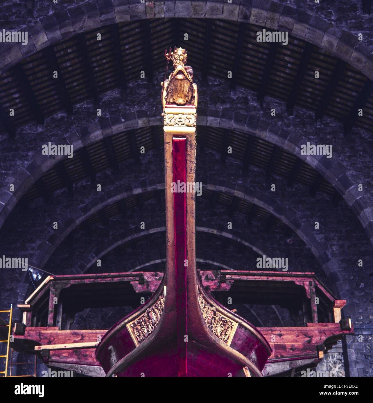Galera real, museo marítimo Stock Photo - Alamy
