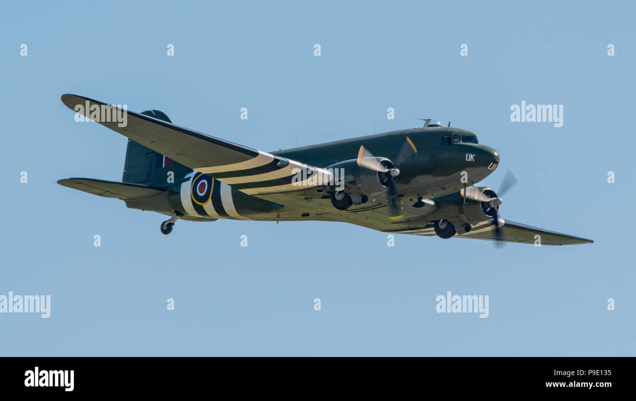 Douglas C-47 Skytrain (Dakota DC-3) from the RAF Battle of Britain ...