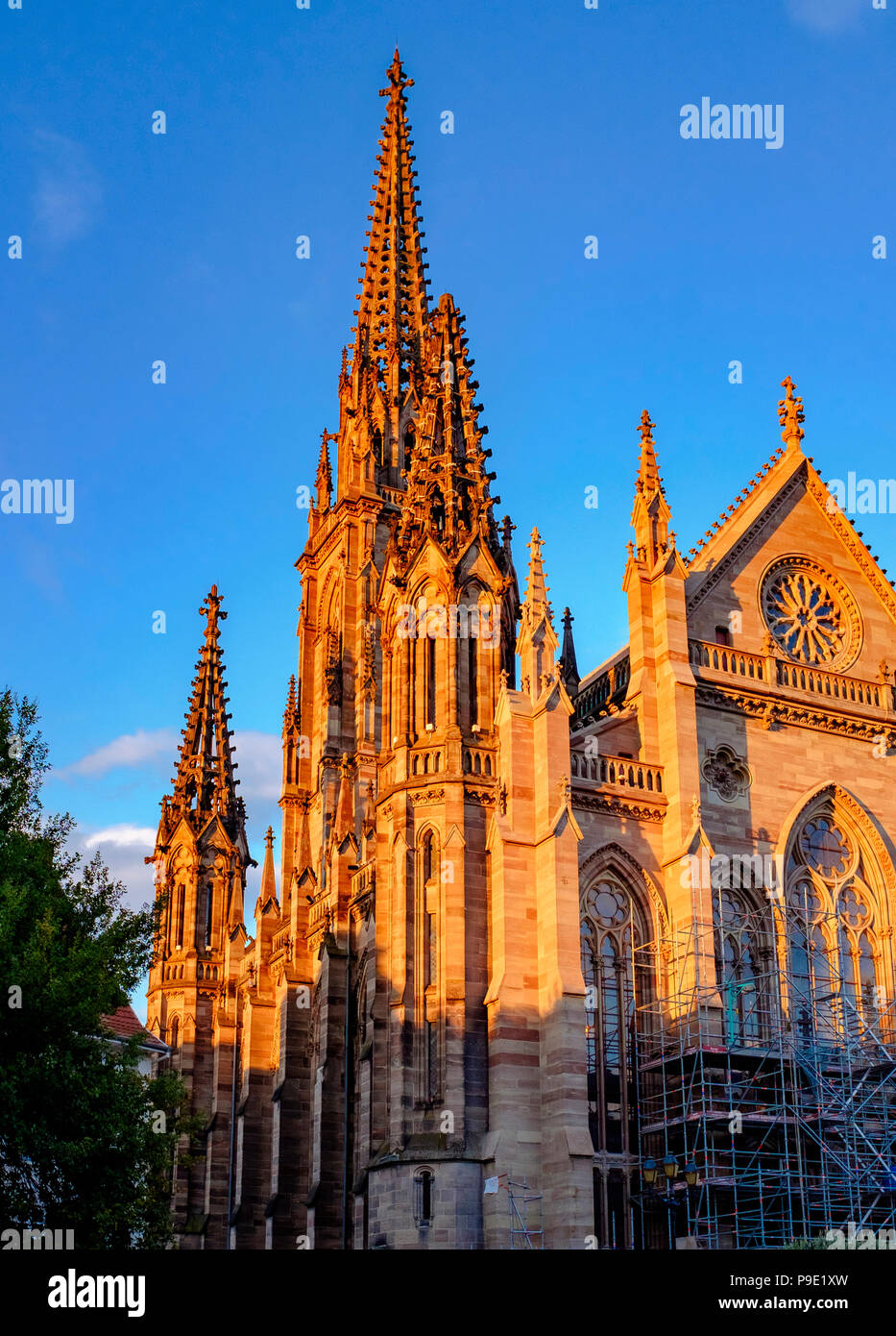 Gothic temples hi-res stock photography and images - Alamy