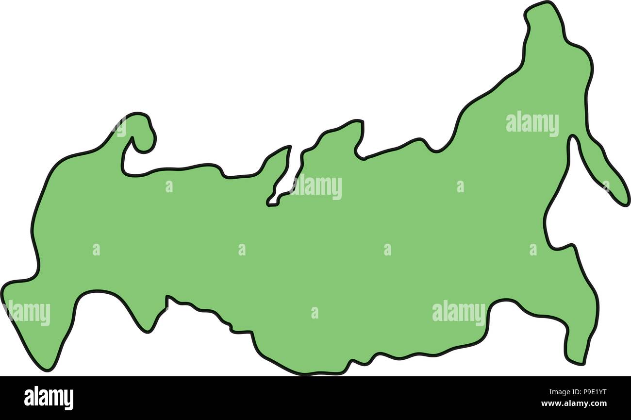 Russia map icon over white background, vector illustration Stock Vector ...