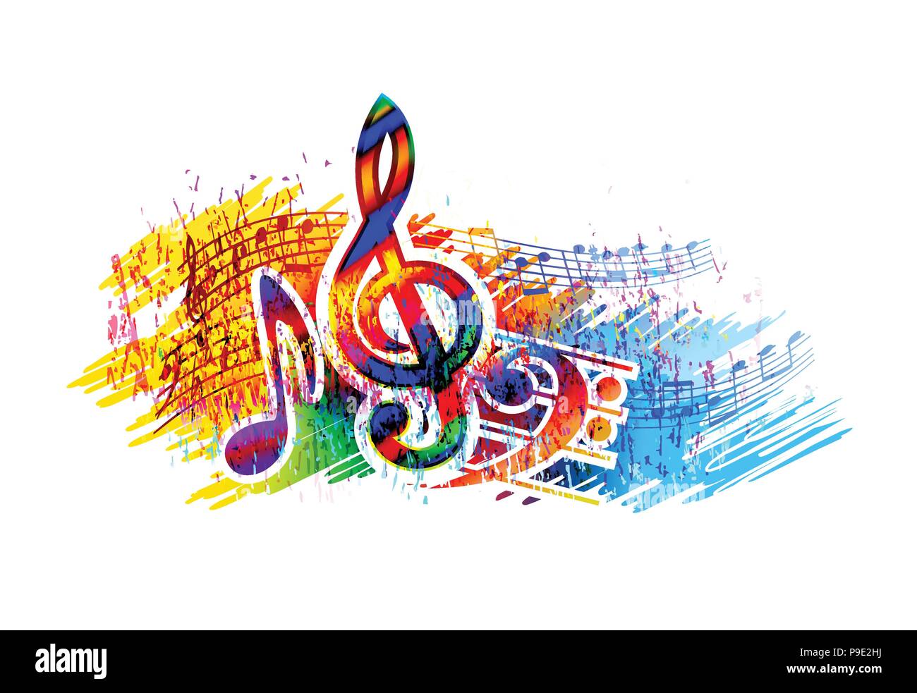 Jazz Music Notes Wallpaper