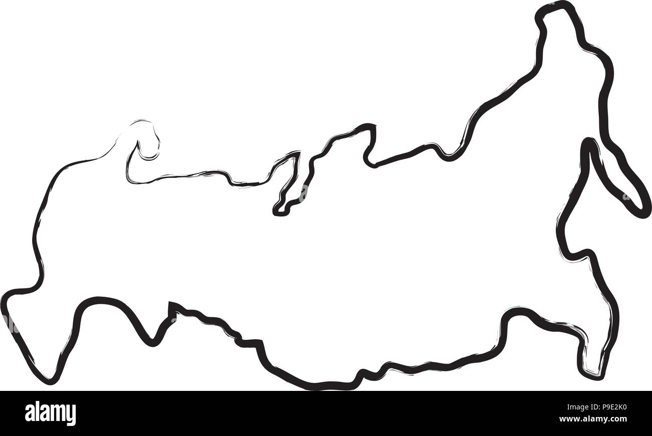 Russia Map High Resolution Stock Photography and Images - Alamy