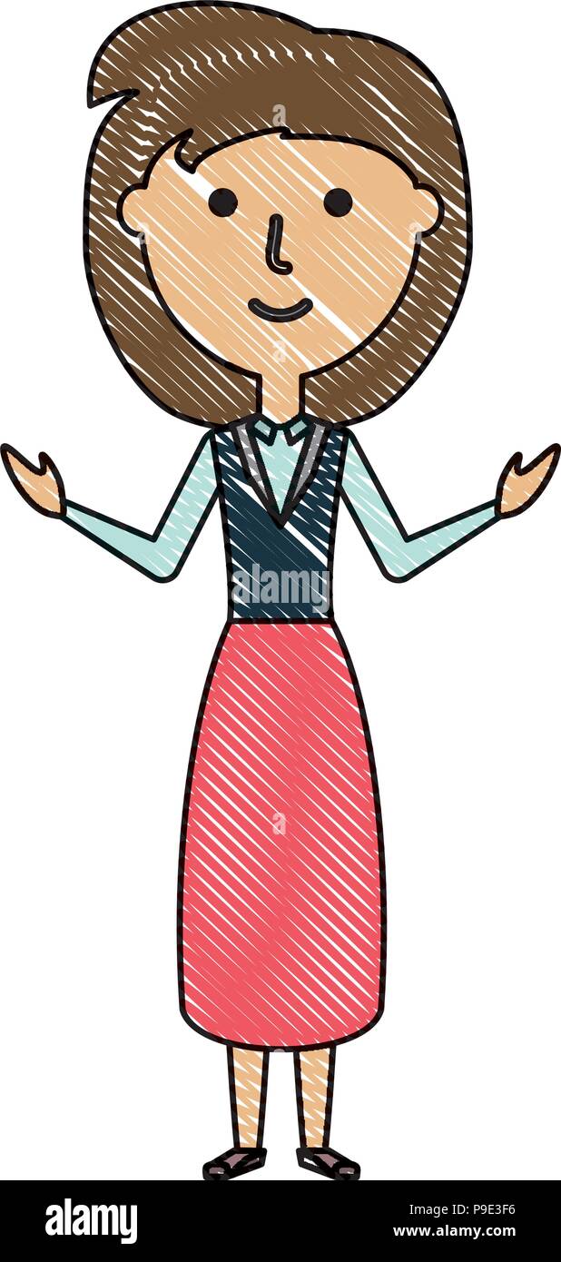cartoon mom icon over white background, vector illustration Stock ...