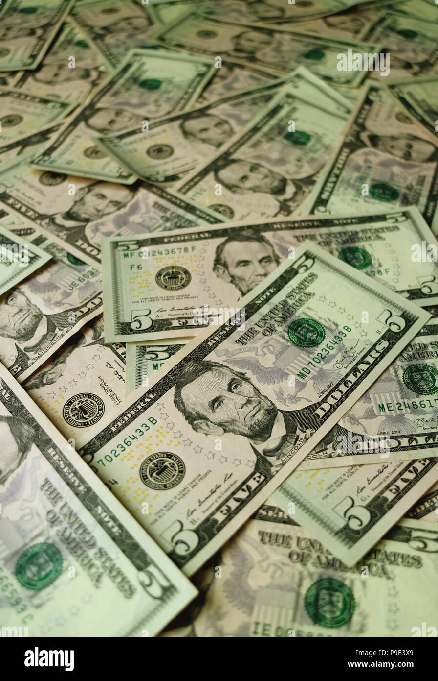 Five dollar bill hi-res stock photography and images - Alamy