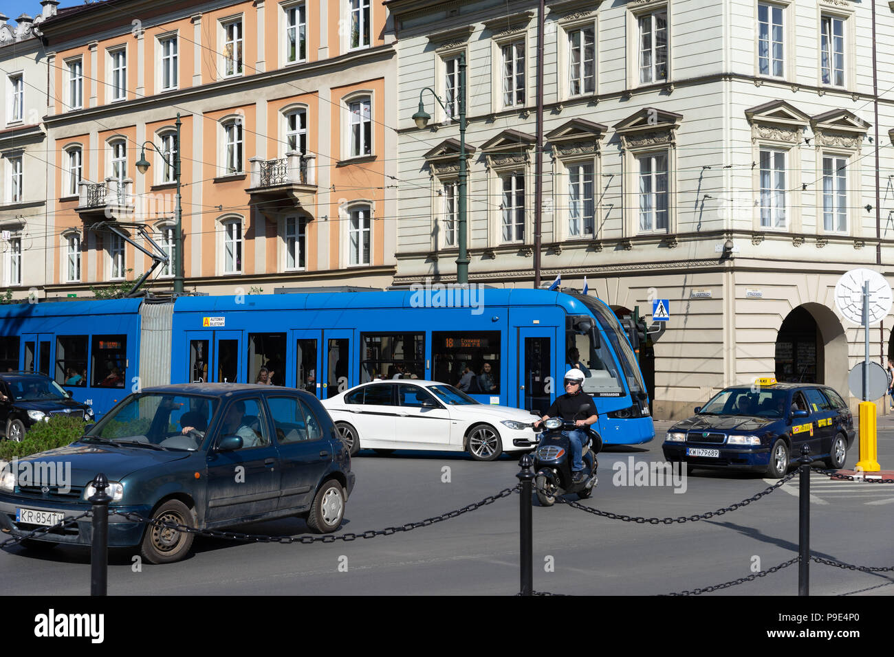 Polish trams hi-res stock photography and images - Alamy