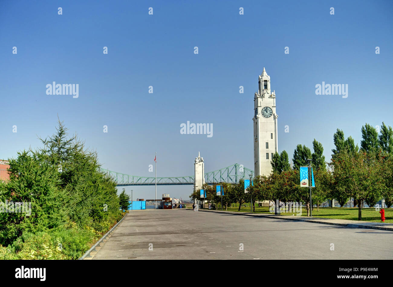 Montreal and the Saint Laurent river, Quebec, Canada Stock Photo - Alamy
