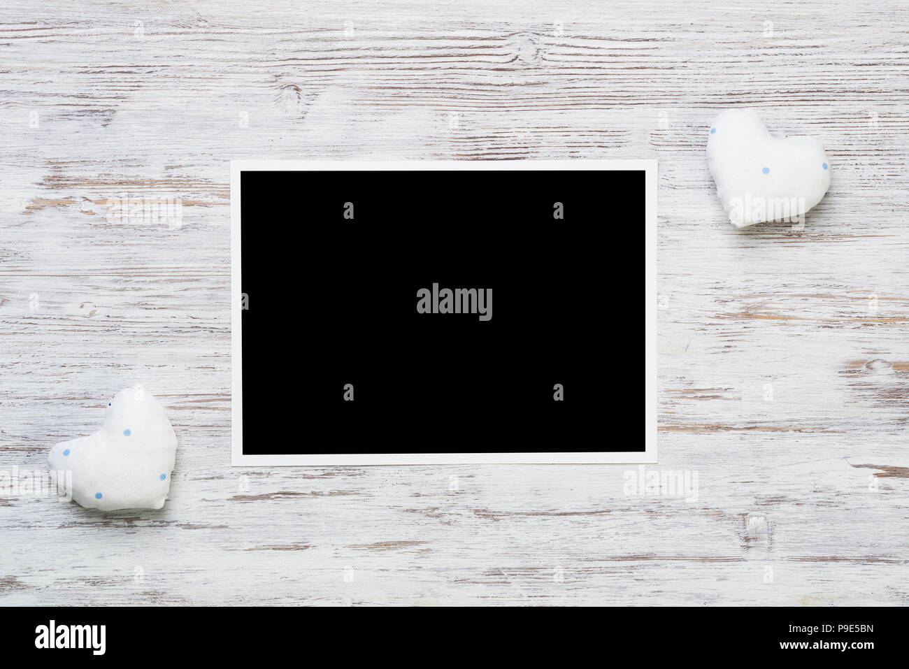Black photo frame Stock Photo - Alamy