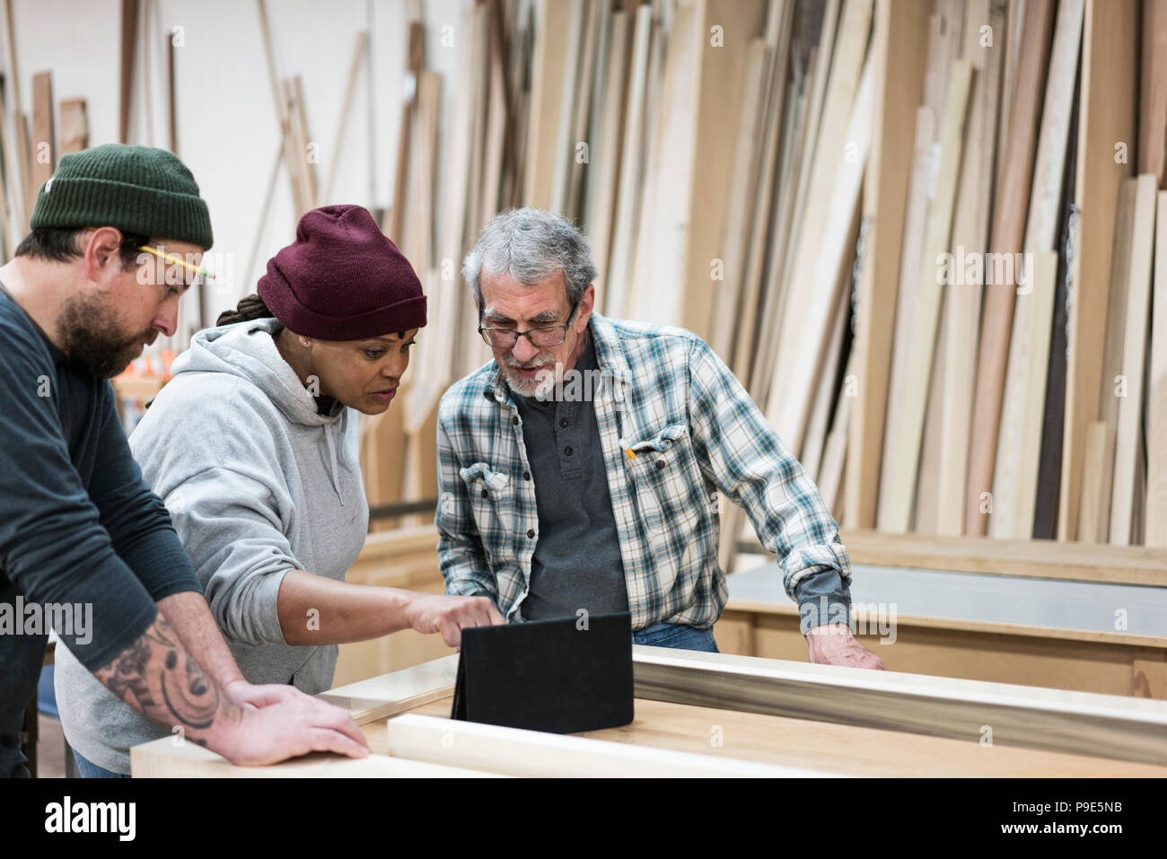 Carpenters Work Station High Resolution Stock Photography and Images ...