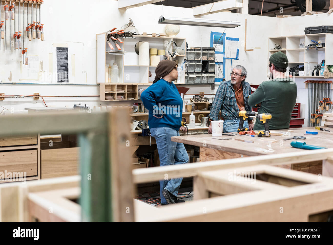 Carpenters work station hi-res stock photography and images - Alamy