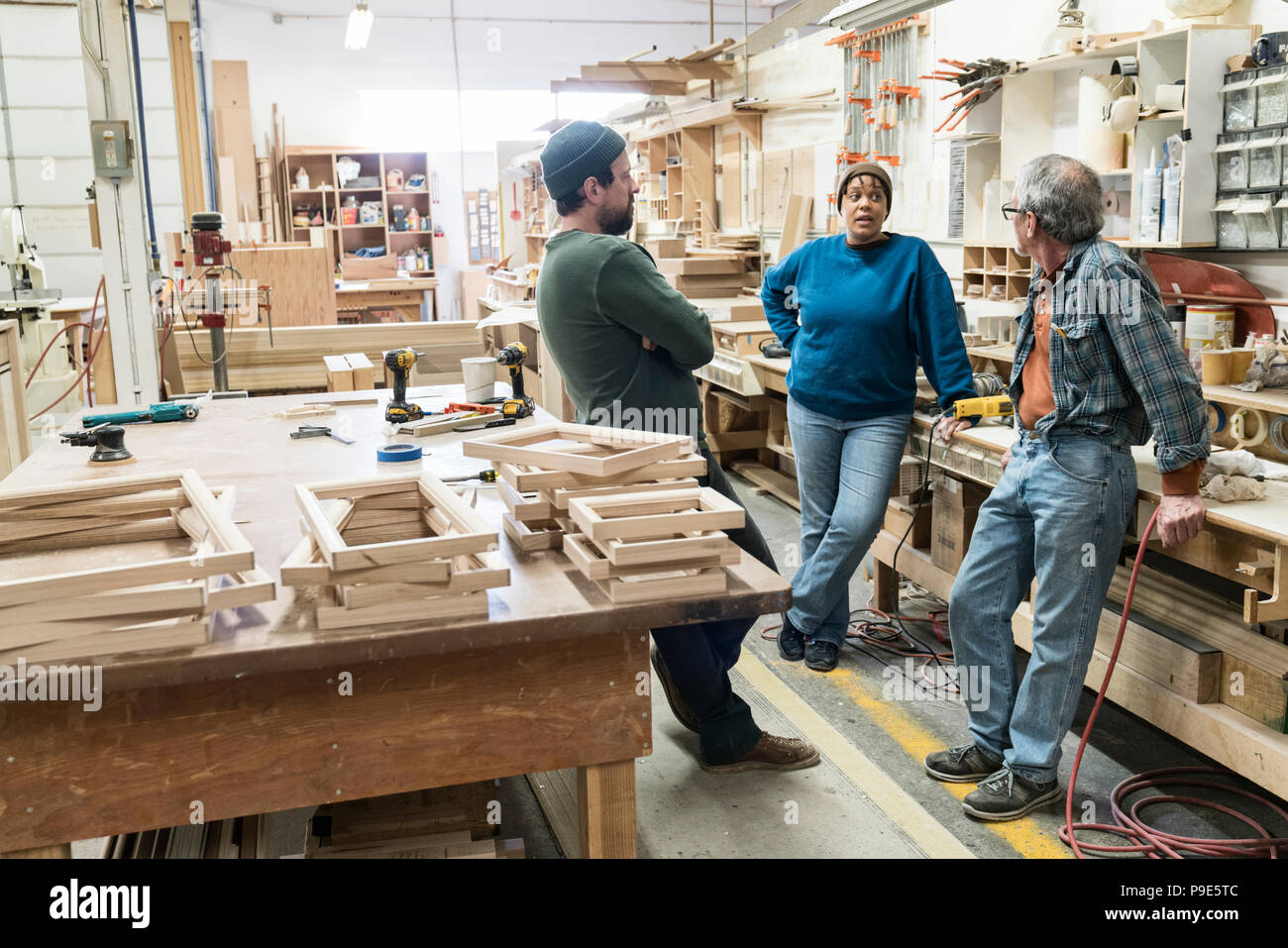 Carpenters work station hi-res stock photography and images - Alamy