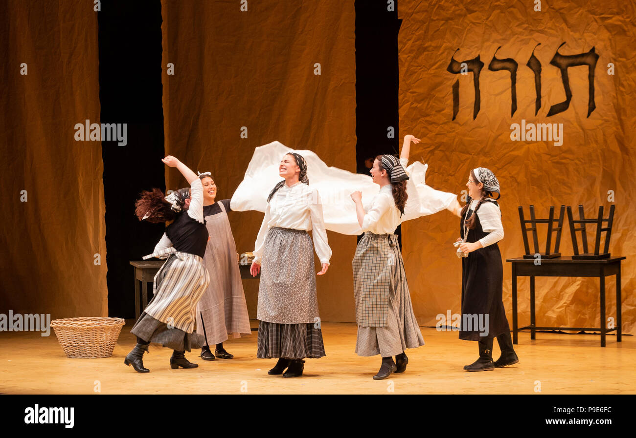 New York, NY - July 15, 2018: Matchmaker scene during premiere of ...