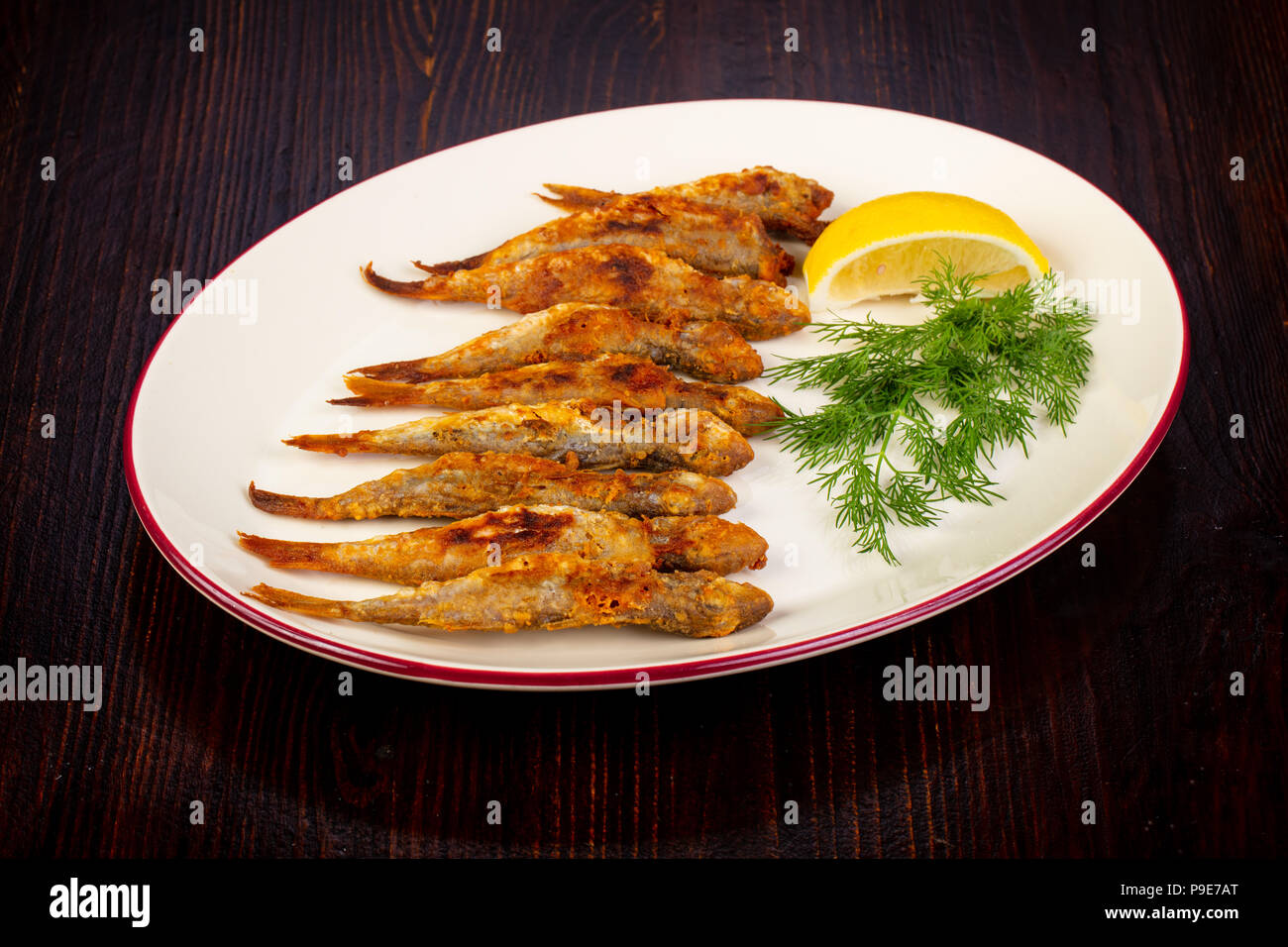 Surmullet dish hi-res stock photography and images - Alamy