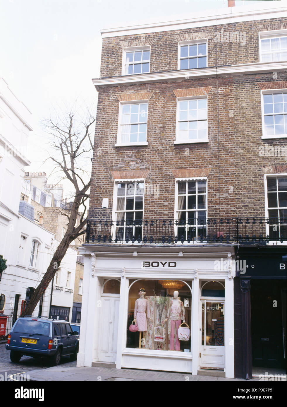 Traditional shop front of Boyd in London Stock Photo - Alamy