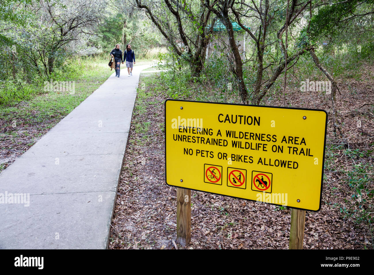 Hiking Warning Signs