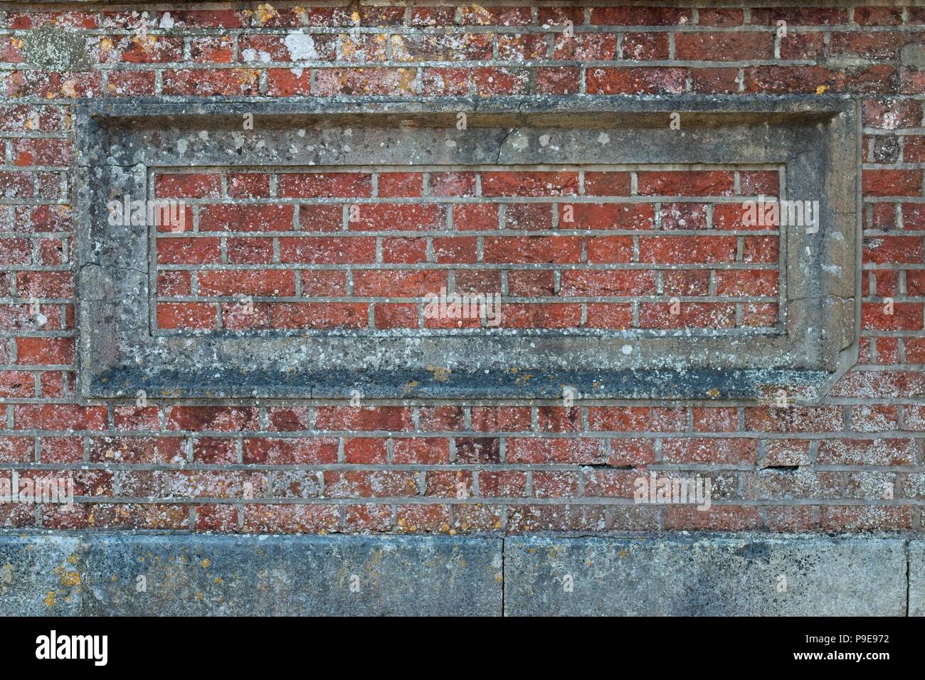Old red brick wall Stock Photo - Alamy