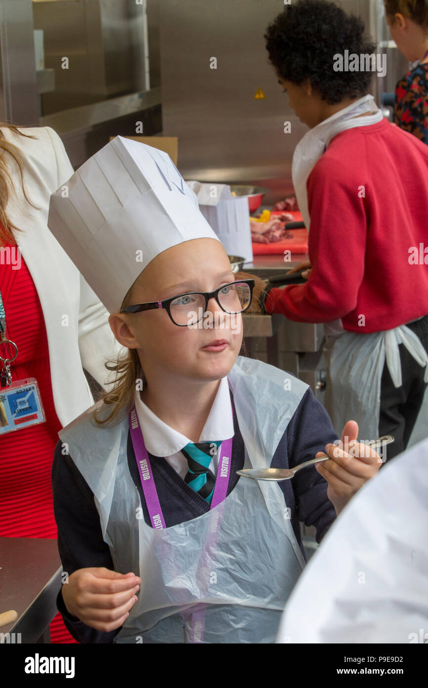Children cooking in kitchen Stock Photo - Alamy