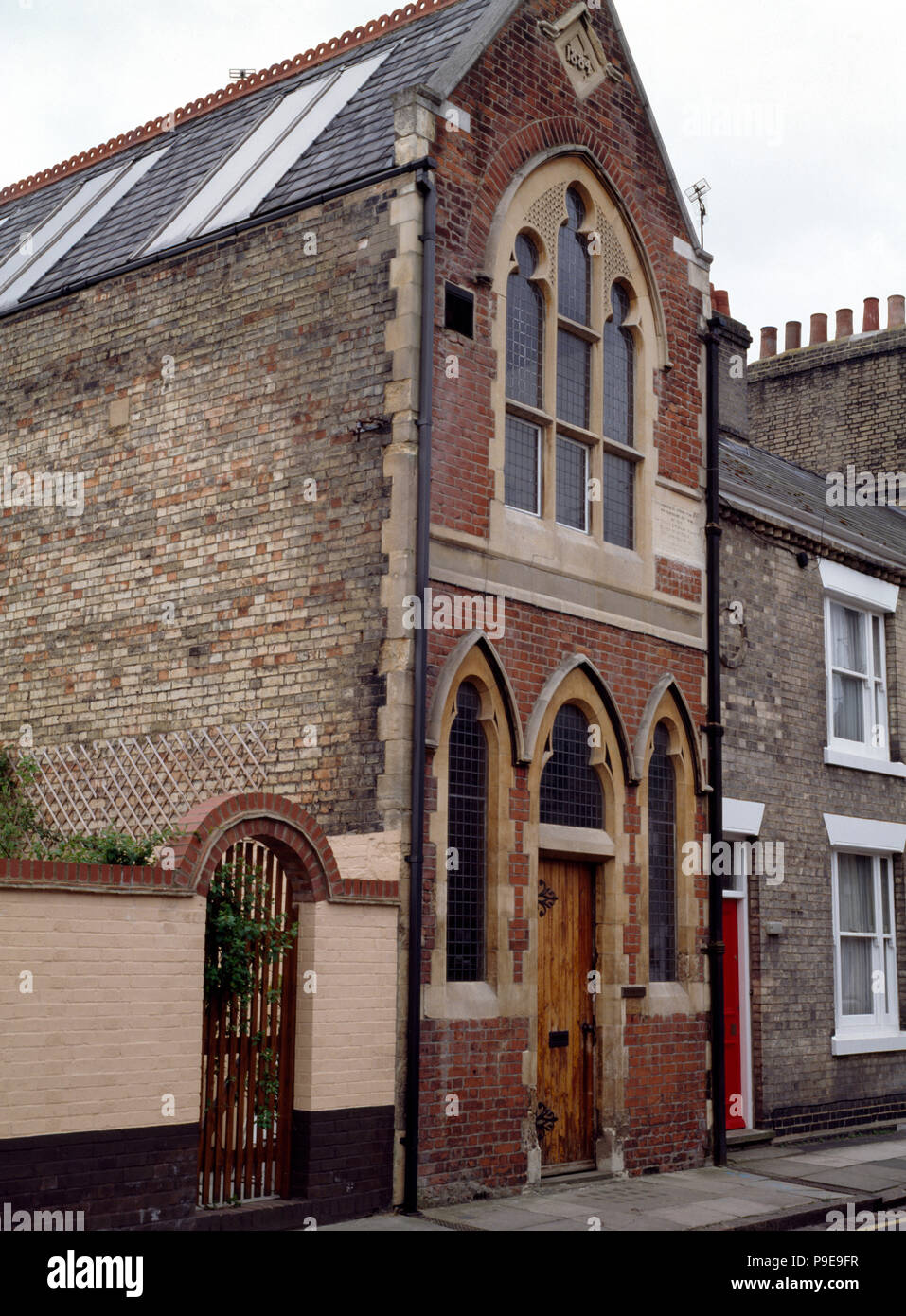 Exterior of converted chapel Stock Photo - Alamy