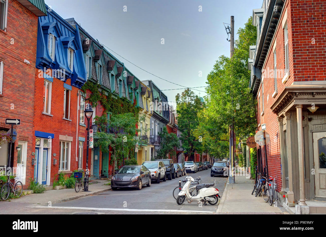 Plateau Mont-Royal, Montreal, Quebec Stock Photo - Alamy