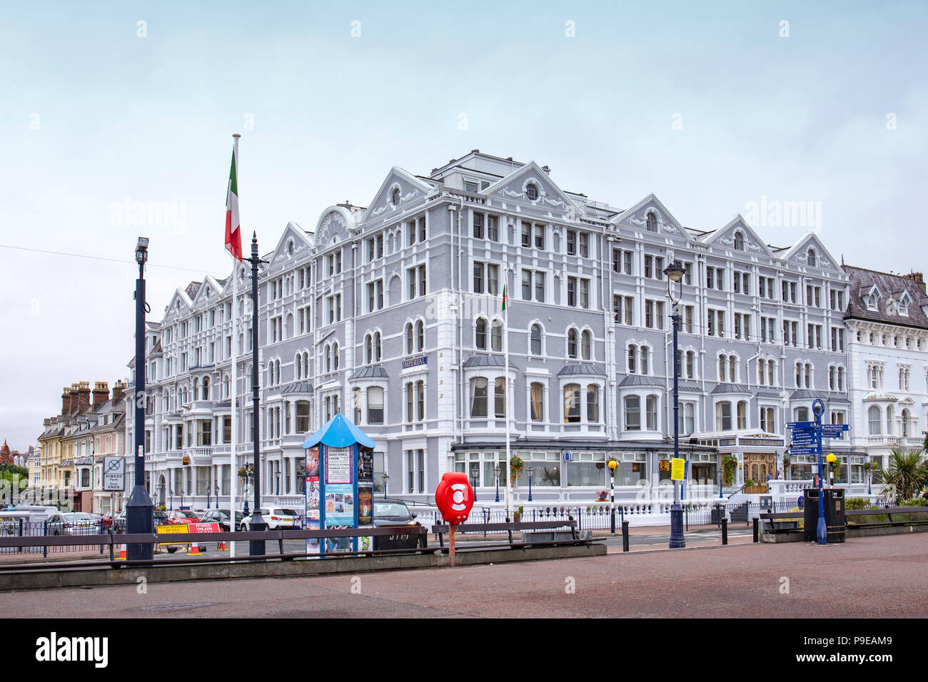 Llandudno Promenade North Wales Stock Photos & Llandudno Promenade ...