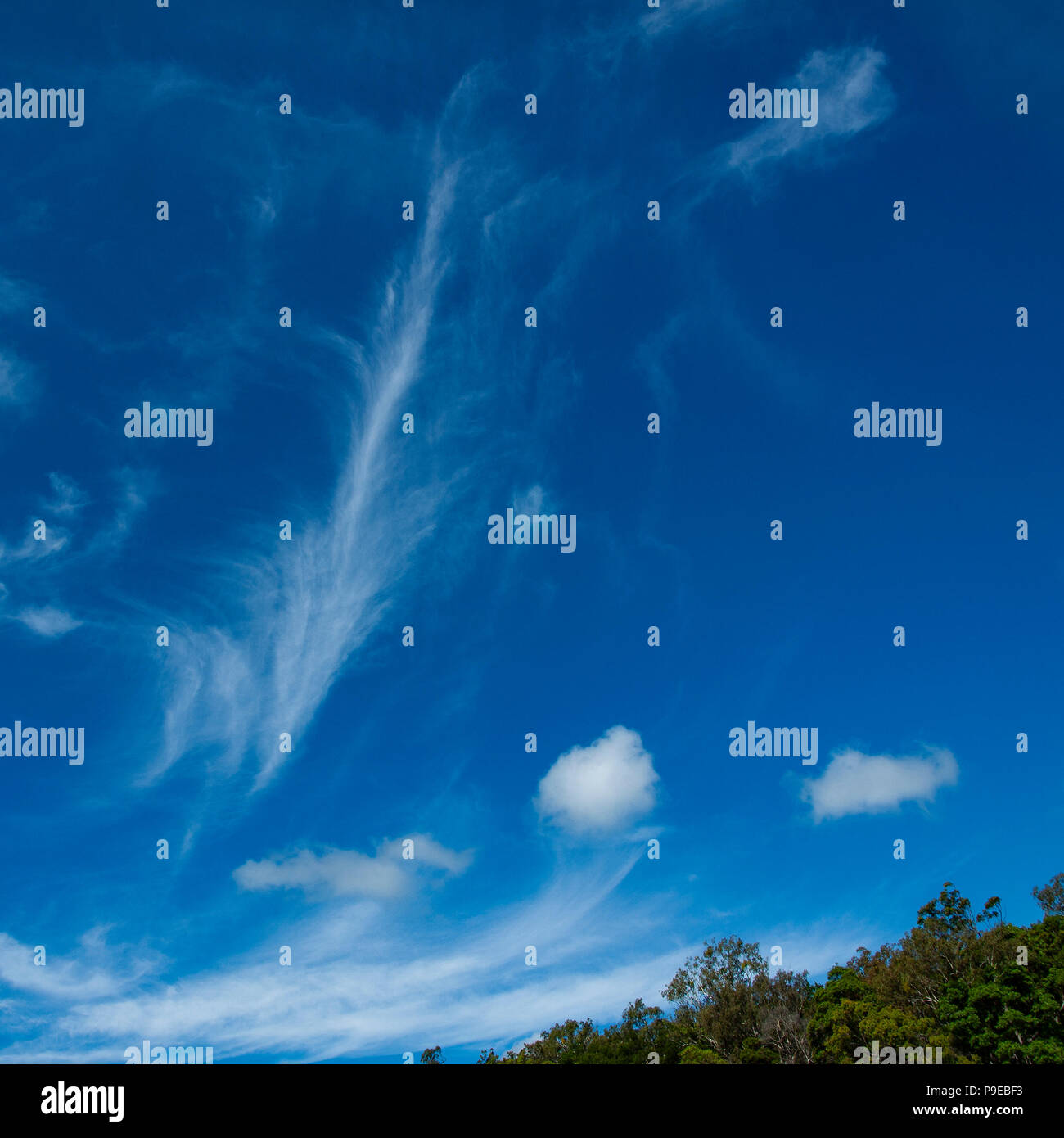 Cirrus cloud formation hi-res stock photography and images - Alamy