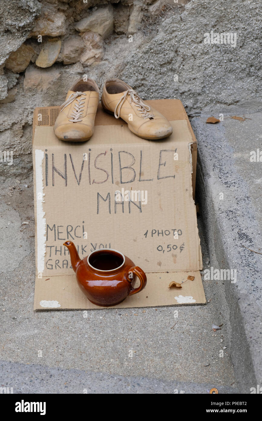 Beggar With Sign Funny