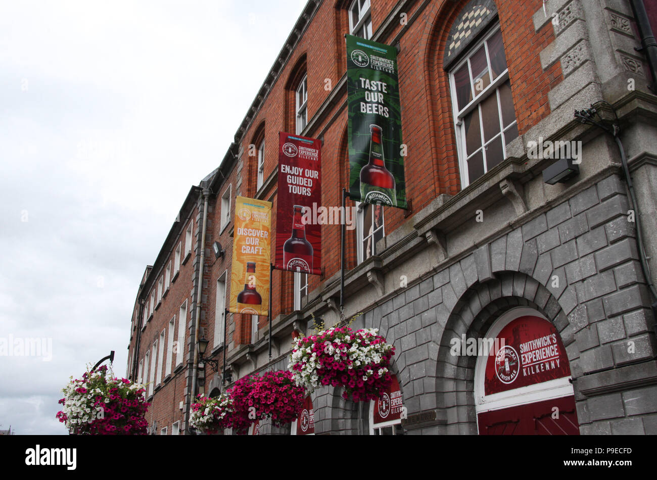 Smithwicks Experience at the old brewery in Kilkenny Stock Photo - Alamy