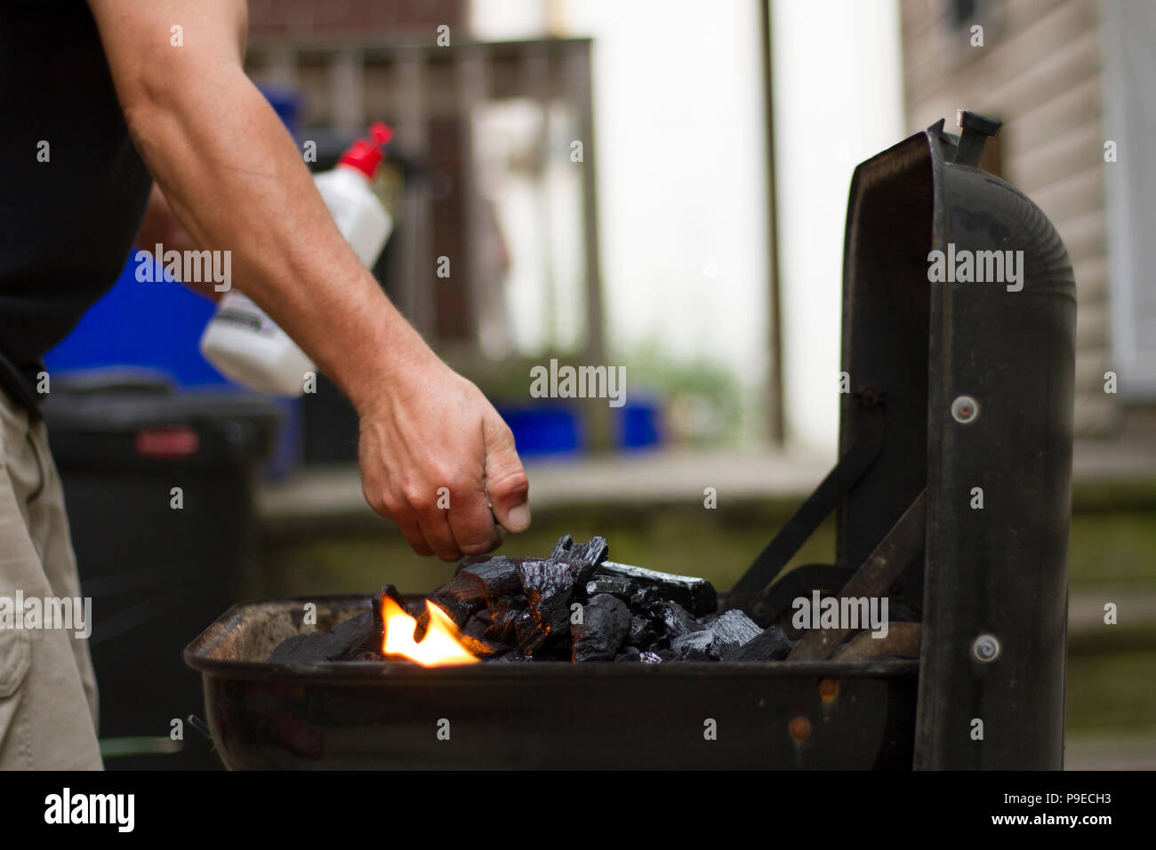 Firing coal with flame hi-res stock photography and images - Alamy