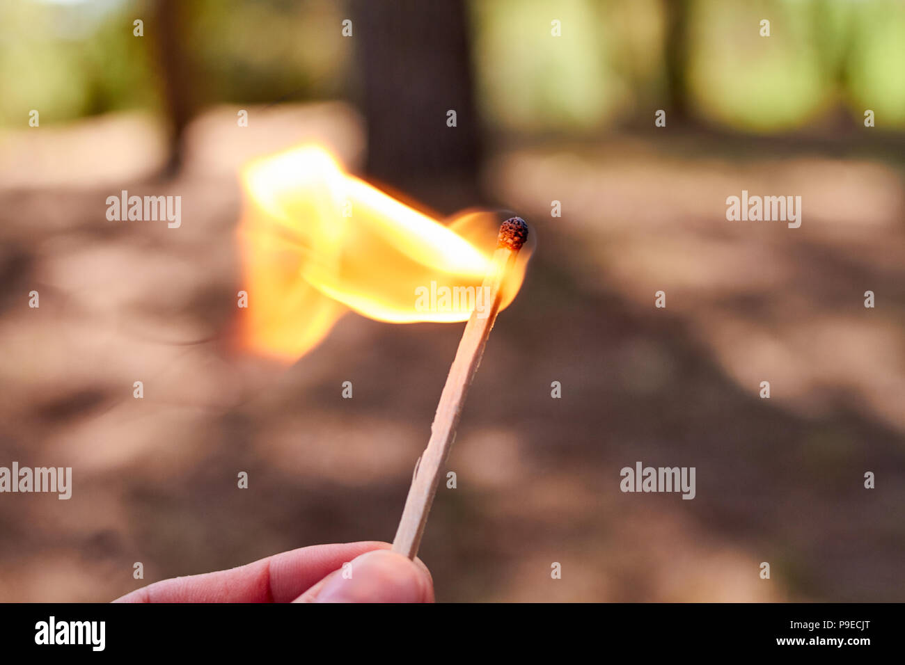 Match stick in hand hi-res stock photography and images - Alamy