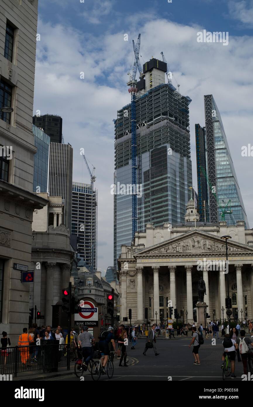 Bishopsgate, London's newest skyscrapers Stock Photo - Alamy