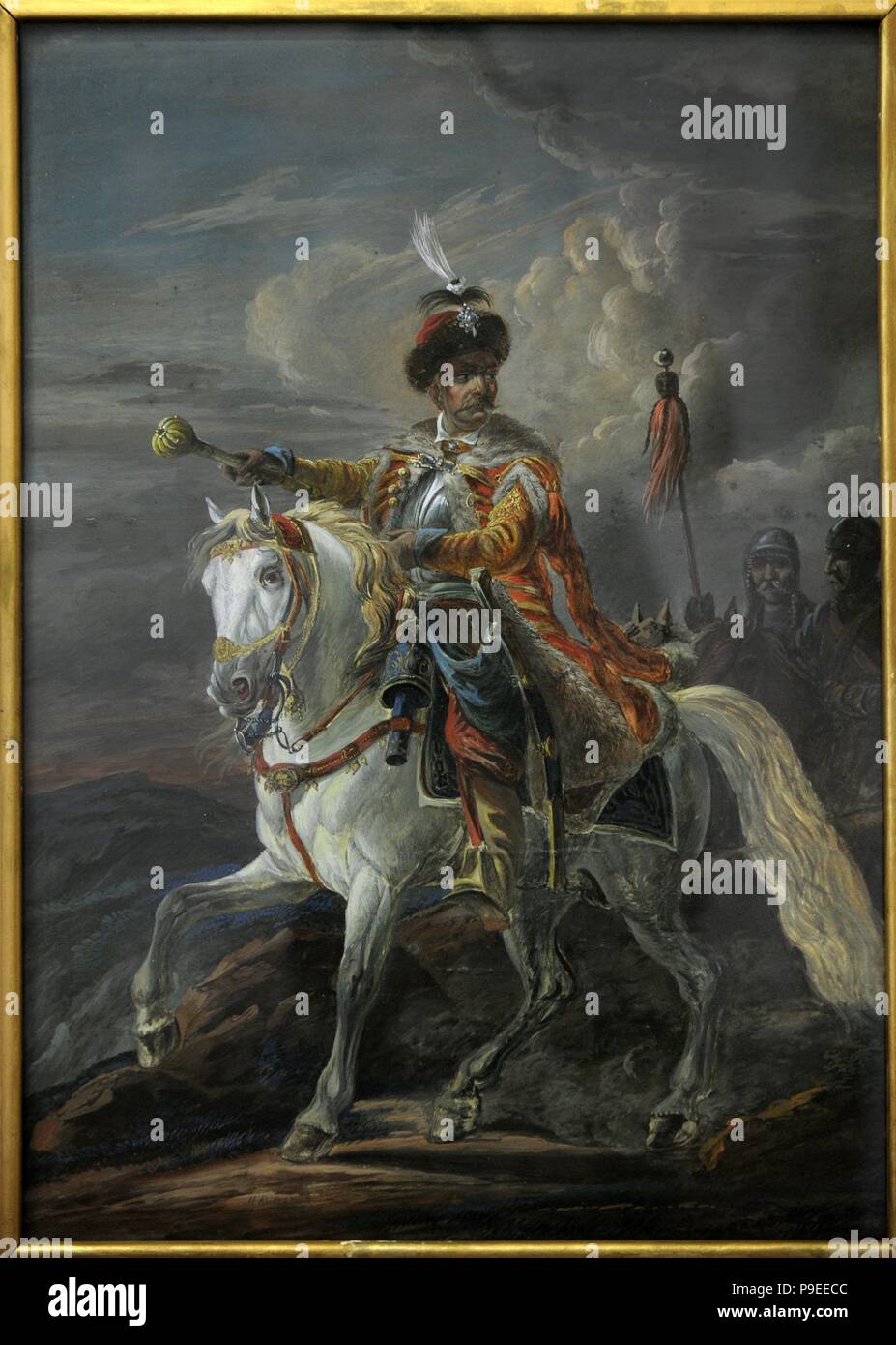 Military historic images painting hi-res stock photography and images ...