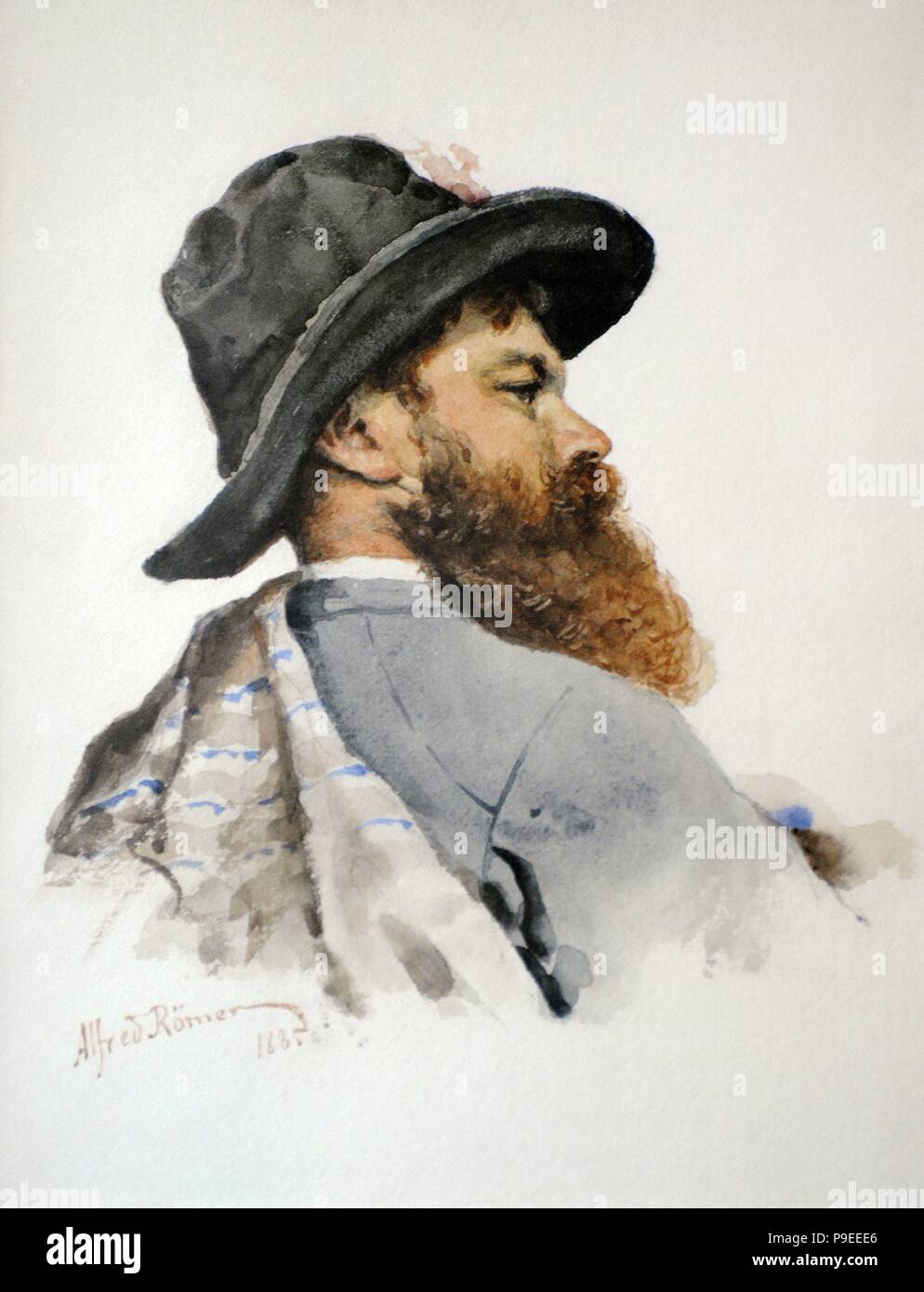 Alfred Isidore Romer (Alfredas Riomeris 1832-1897). Painter and ...