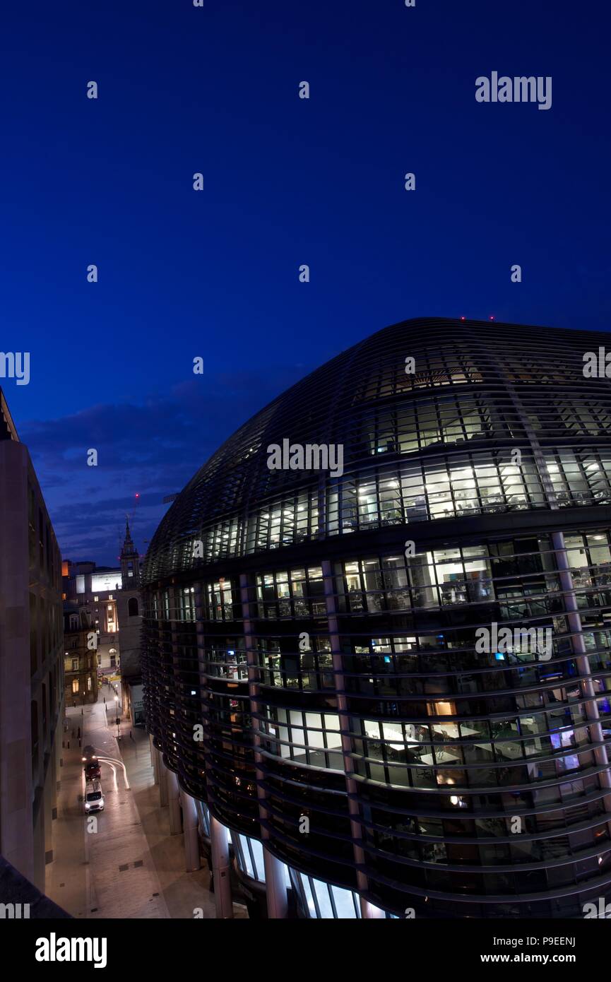 Canon Street at night Stock Photo - Alamy